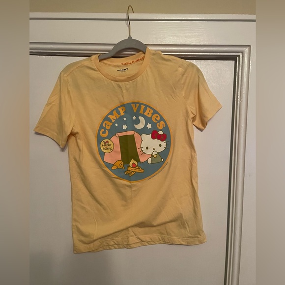 Old Navy | Shirts & Tops | Hello Kitty Yellow Tee | Poshmark